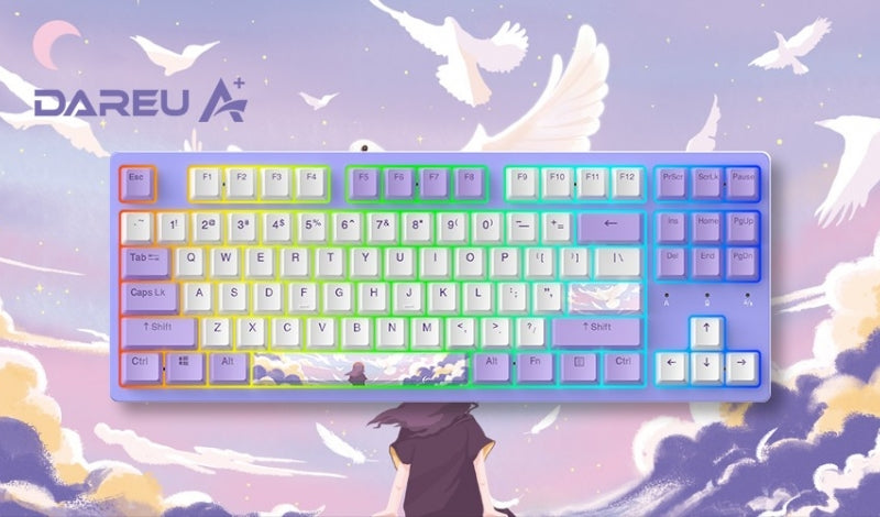 Dareu A87 TRI-MODE keyboard-DREAM version is here to meet you – DAREU Shop